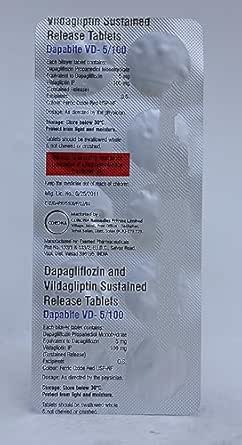 Dapabite VD-5/100 - Strip of 10 Tablets : Amazon.in: Health & Personal Care