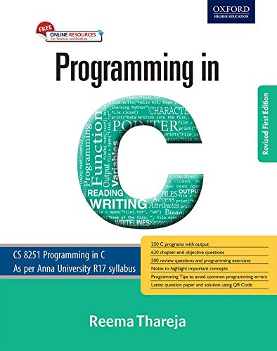 Buy Programming In C (Au) First Revised Edition Book Online at Low ...