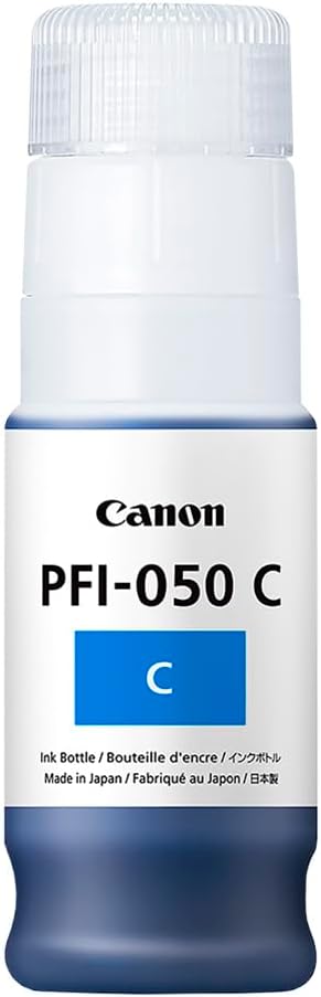 Amazon.com: Canon Genuine PFI-050 C Cyan Ink Cartridge, Compatible with ...