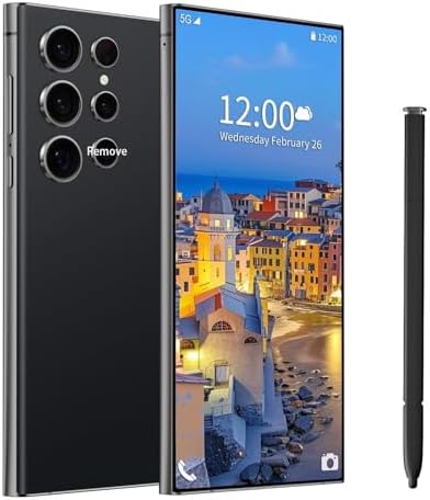 Amazon.com: ExAchat C24 Ultra Cell Phone,5G Unlocked Phones with Built ...