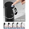 Amazon.com: Wladipw Automatic Liquid Soap Dispenser IPX6 HD LED Time and Temperature Display 5 ...