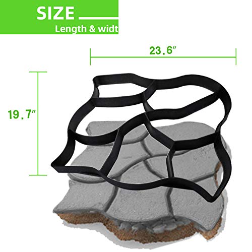 Snapklik.com : Oversized 2Pack Walk Maker Reusable Concrete Path Maker ...