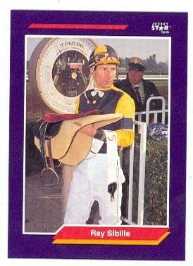 Amazon.com: Ray Sibille trading card (Horse Racing) 1992 Jockey Star ...