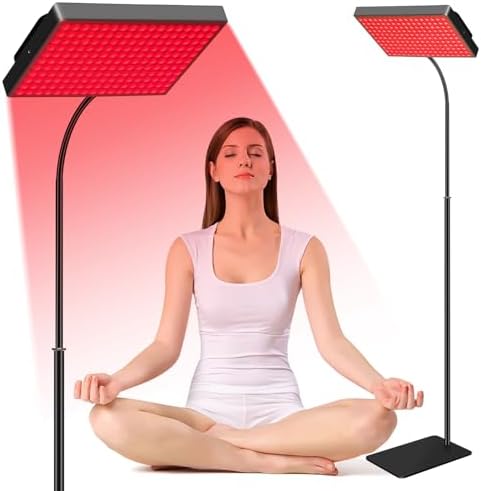 Amazon.com: Red Light Therapy for Face and Body, 2 in 1 Infrared Light ...
