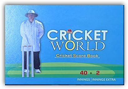 Buy Nextage Cricket Scorebook – 24 Innings | Professional Match Scoring ...