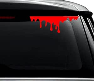 Amazon.com: Bleeding Dripping Blood Decal Sticker For Use On Laptop ...