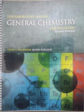 Amazon.com: General Chemistry for Engineers 1410 Laboratory Manual ...