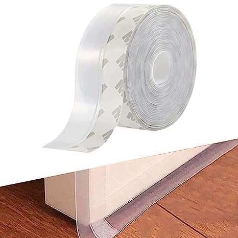 HESHIV Silicone Door Seal Strips, Soundproof Weather Stripping ...