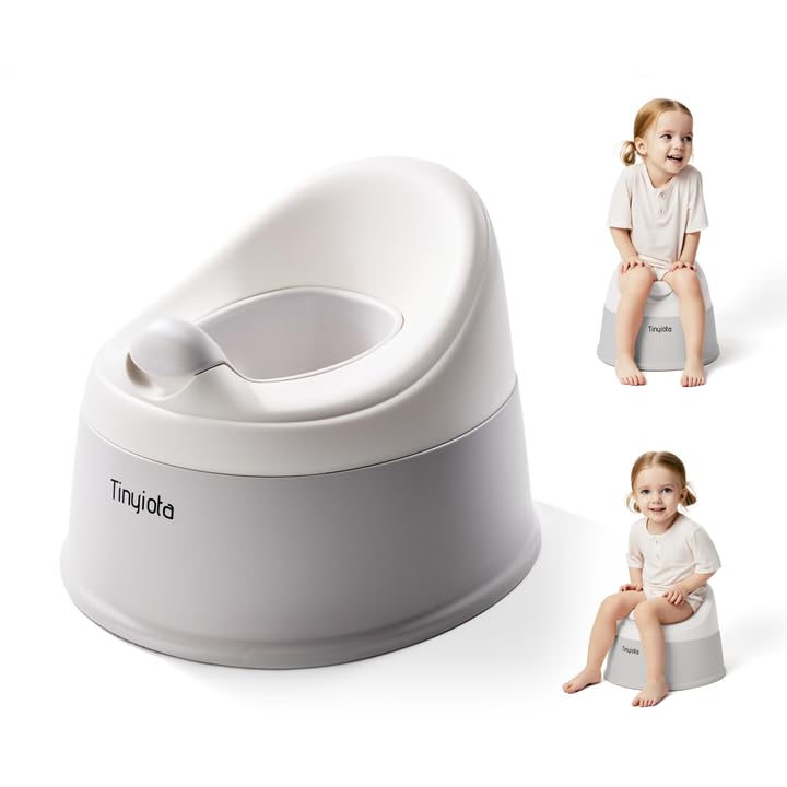 Tinyiota Toddler Potty Training Toilet, Removable Bowl with High Splash ...