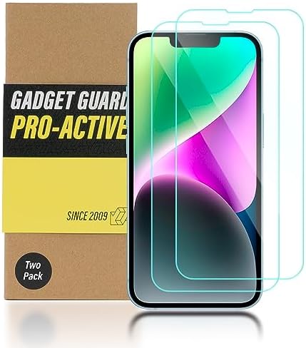 Amazon.com: Gadget Guard Glass for iPhone 14 Plus 13 Pro Max Screen ...