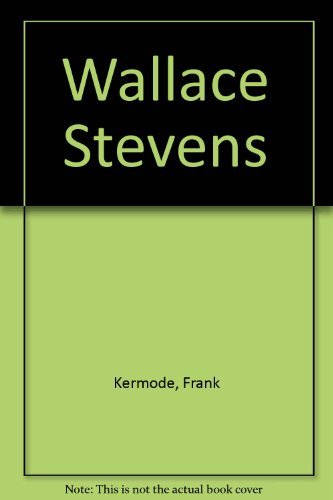 Wallace Stevens by Frank Kermode (1980-06-01): Frank Kermode: Amazon ...