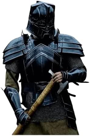 Amazon.com: Medieval Knight Combat Armor Set, Full-Body Wearable Suit ...