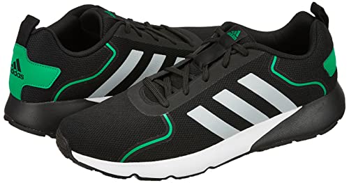 Buy Adidas Men Synthetic RayRun M Running Shoe CBLACK/Stone/COUGRN (UK ...