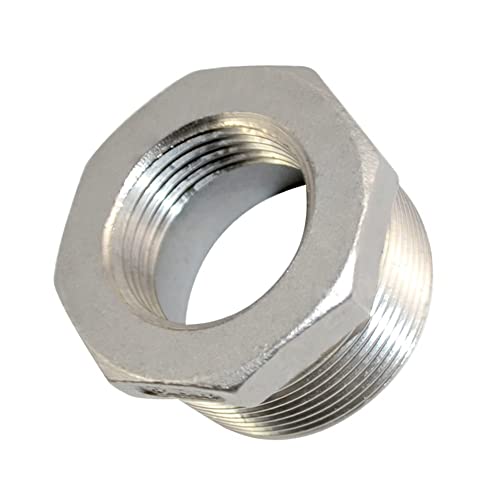 Snapklik.com : Megairon 1-1/2" Male NPT To 1" Female NPT Female ...