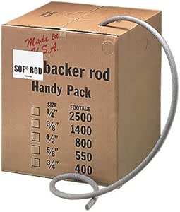Amazon.com: Demand Products, Inc. 5/8" Sof Backer Rod, 550',Closed Cell ...