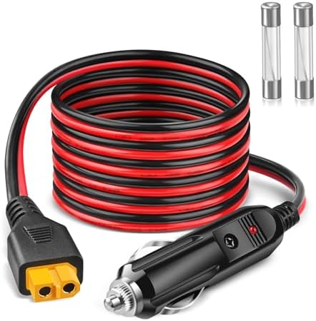 Amazon.com: OUQYLG XT60 to Car Cigarette Lighter Plug Cigarette Lighter ...