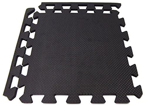 AIRHOP ジムマット 大判トレーニングマット 2層構造のラバーマット 床