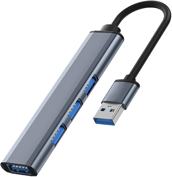 Hub USB Adattatore multipla porta USB 4 in 1 Con 1 porta USB 3.0 e 3 ...