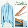 Amazon.com: Yalikop 200 Pcs Non Slip Rubber Clothes Hanger Grips ...