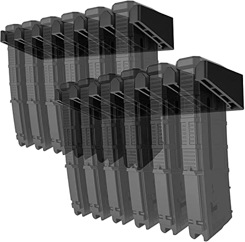 Snapklik.com : Solid ABS 6X Standard PMAG Wall Mount