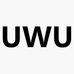 Amazon.com: Ultimate Meme Uwu Sticker Vinyl Waterproof Sticker Decal ...