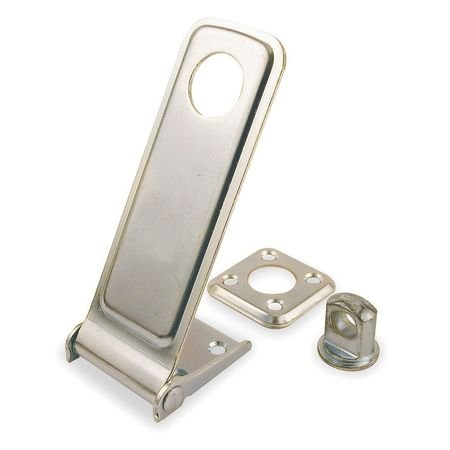 Hasp, Steel, 4-1/2 in. L: Hardware Hasps: Amazon.com: Tools & Home ...
