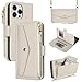 Amazon.com: DEYHU for iPhone 15 pro max Wallet case with Zipper Card Holders for Women,iPhone 15 ...