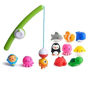 Amazon.com : Munchkin® Baby Bath Toy Set, Ocean™ Sea Animal Squirters ...