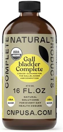 Amazon.com: Complete Natural Products Gallbladder Complete - 16oz Glass ...