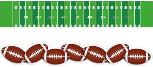 Amazon.com: 70ft Football Bulletin Board Borders, Sports Theme Bulletin ...