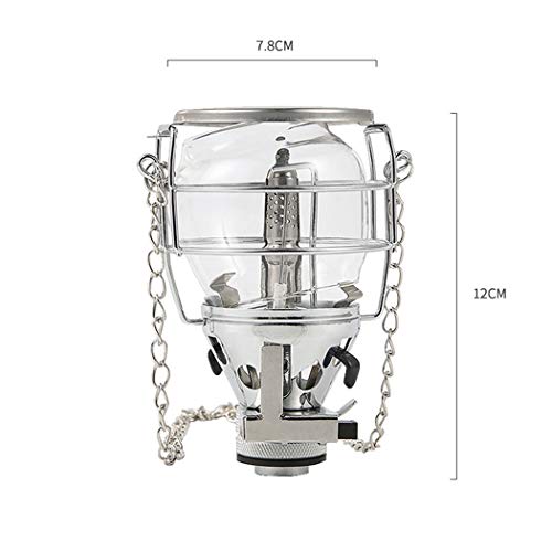YFTM-OD Glass Cover Camping Hanging Lamp Outdoor Camping Portable Steam ...
