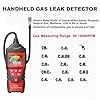 Gas Leak Detector Sniffer Portable Combustible Gas Detector Handheld ...