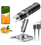Amazon.com : Wireless Digital Microscope, Skybasic 50X-1000X ...