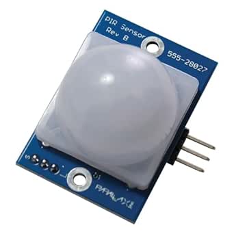 Amazon.com: Parallax PIR Sensor (Rev B) Passive Infrared 15-30 Feet ...
