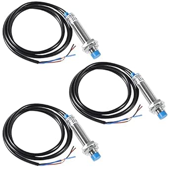 Amazon.com: Diitao 3PCS Proximity Switch DC 6V-36V M12 Inductive ...