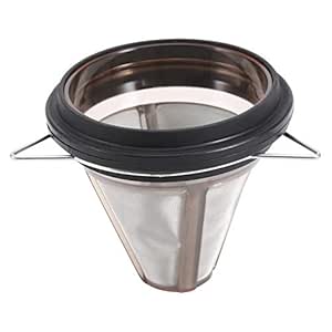 Buy Coffee Dripper, Stainless Steel Coffee Dripper Double Layer Pour ...
