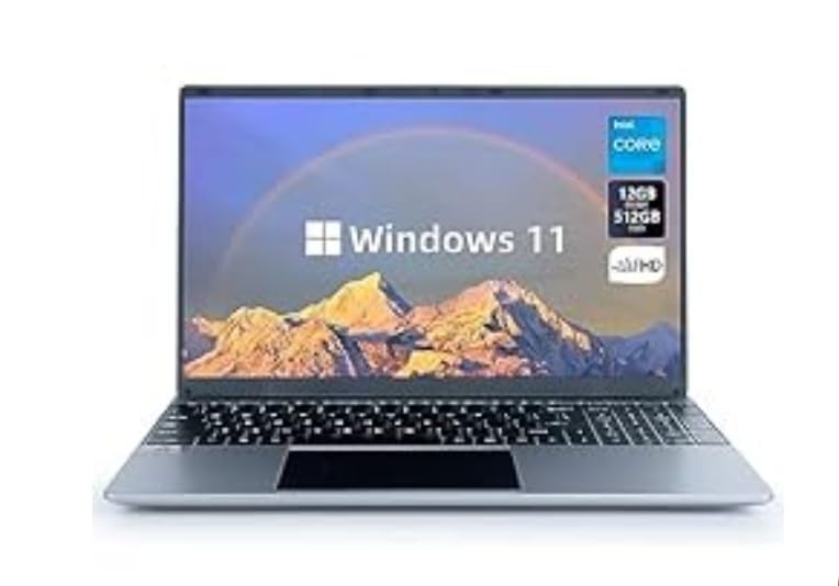 Anna Bella Laptop, 15.6 Inch Intel Celeron N5095 Quad-Core Processor up ...