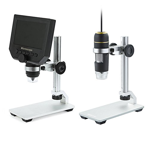 Snapklik.com : Aluminum Alloy Microscope Stand Portable Adjustable ...
