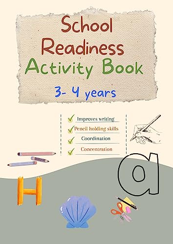 School Readiness Activity Childrens Book : School activity: School ...