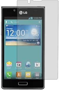 Amazon.com: Clear LCD Screen Protector Film Guard Cover for LG Splendor ...