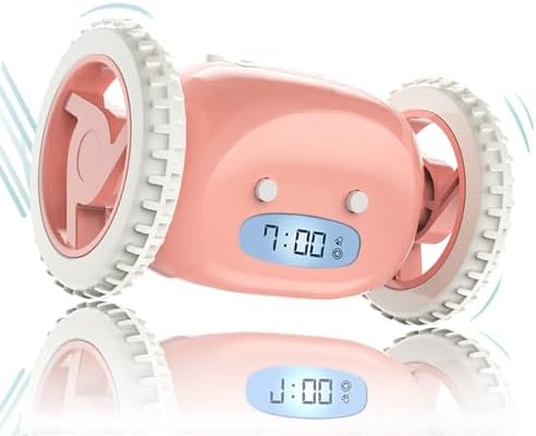 Amazon.com: Lanyazet Alarm Clock Stand on Pressure Battery Smart Alarm ...