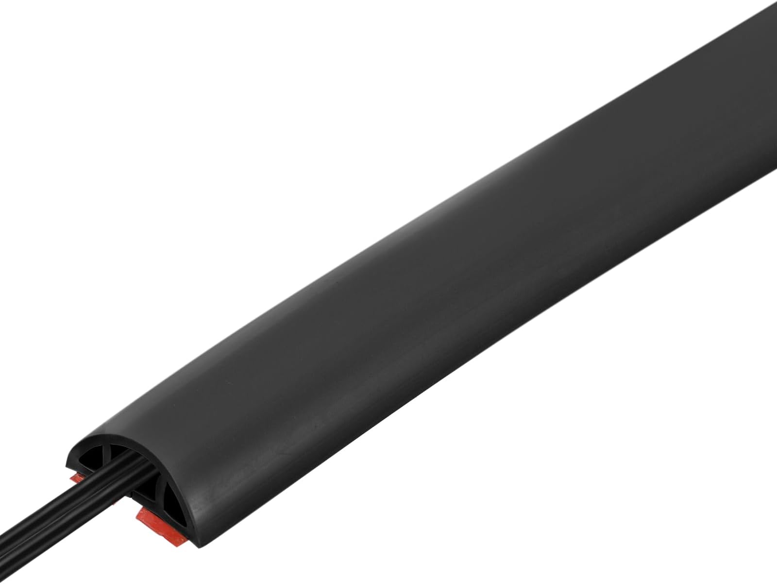 Amazon.com: uxcell 8FT Floor Cord Cover, Self-Adhesive Cord Hider Floor ...