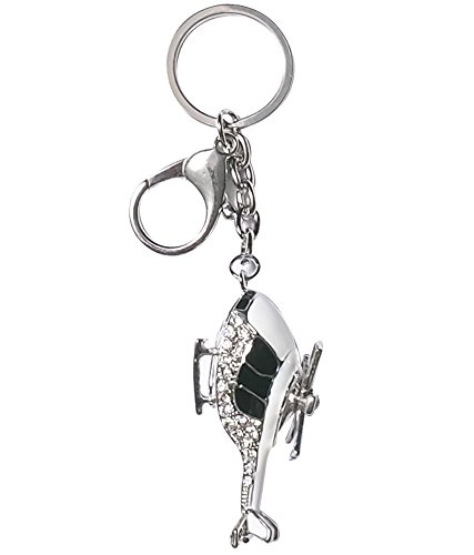 Super Drool Stone Studded Helicopter Key Chain : Amazon.in: Fashion