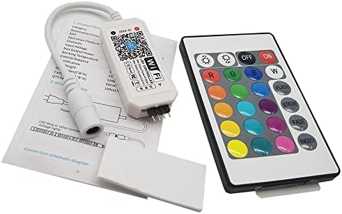 Amazon.com: WiFi Wireless RGB LED Smart Controller Working with Android iOS System Mobile Phone ...