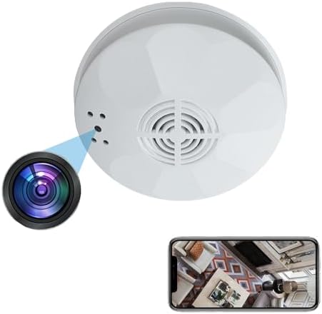 Amazon.com : ULar Hidden Camera | Spy Camera Smoke Detector | 4K HD ...