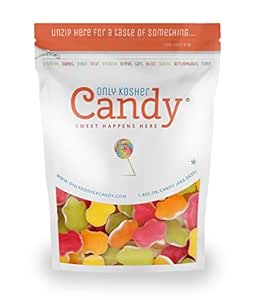 Amazon.com : Only Kosher Candy Bulk Haribo Gummy Candy Frogs Flavor ...