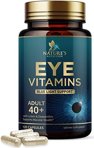Amazon.com: NATURELO Eye Vitamins - AREDS 2 Formula Nutrients with ...