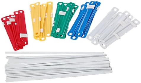 Sourcingmap 25 Pcs Assorted Color Paper Fasteners Plastic Two-Piece ...