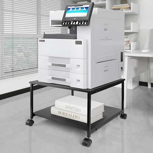 Amazon.com : Natwind 2 Tier Laser Printer Stand,23.6''x23.6''x12.6 ...