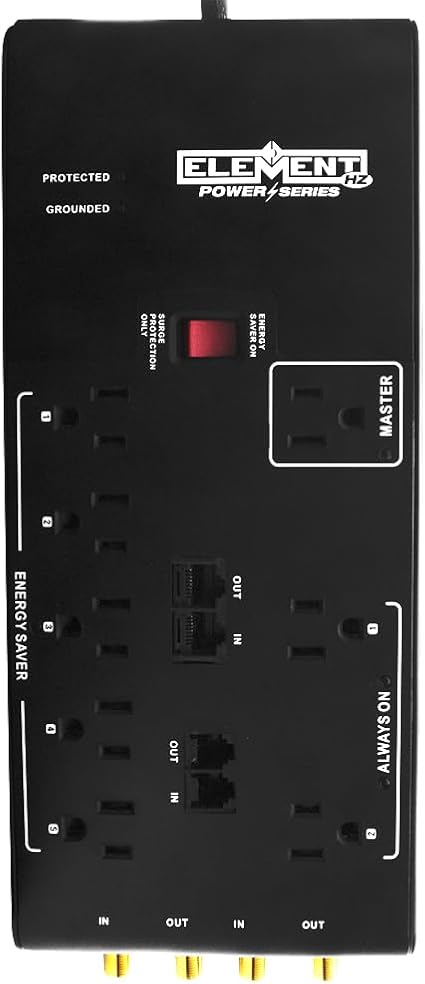 Amazon.com: Smart Power Surge Protector, 3600 Joules Black : Electronics